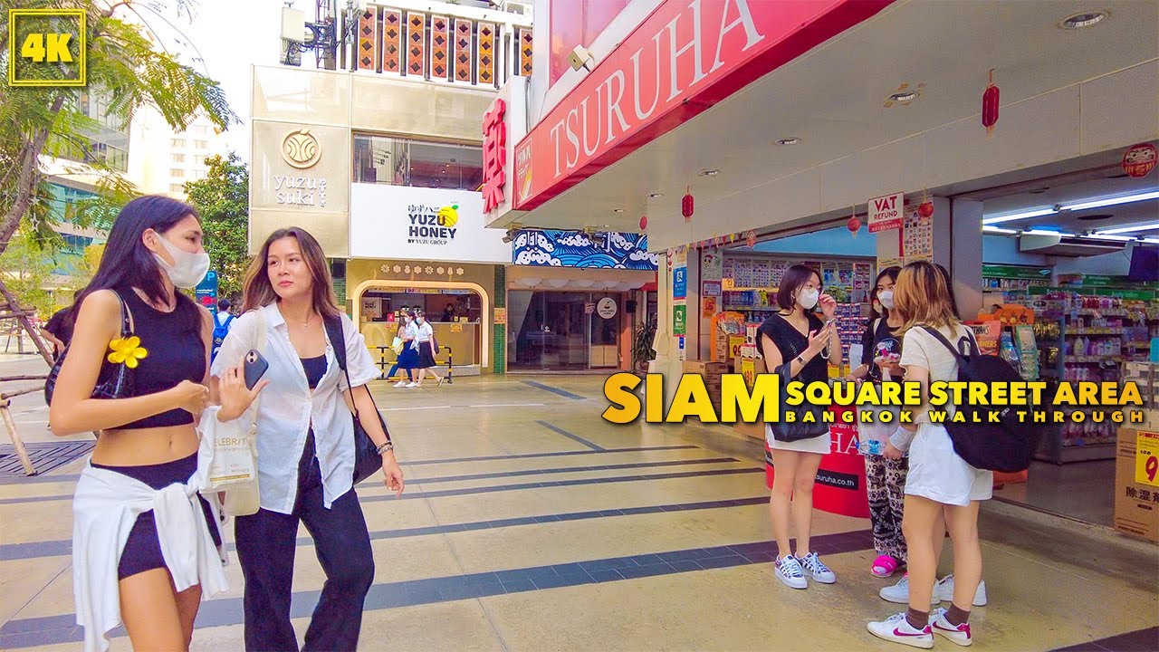 SIAM / Walk through SIAM Square area / Shopping area – バンコク★ライフ
