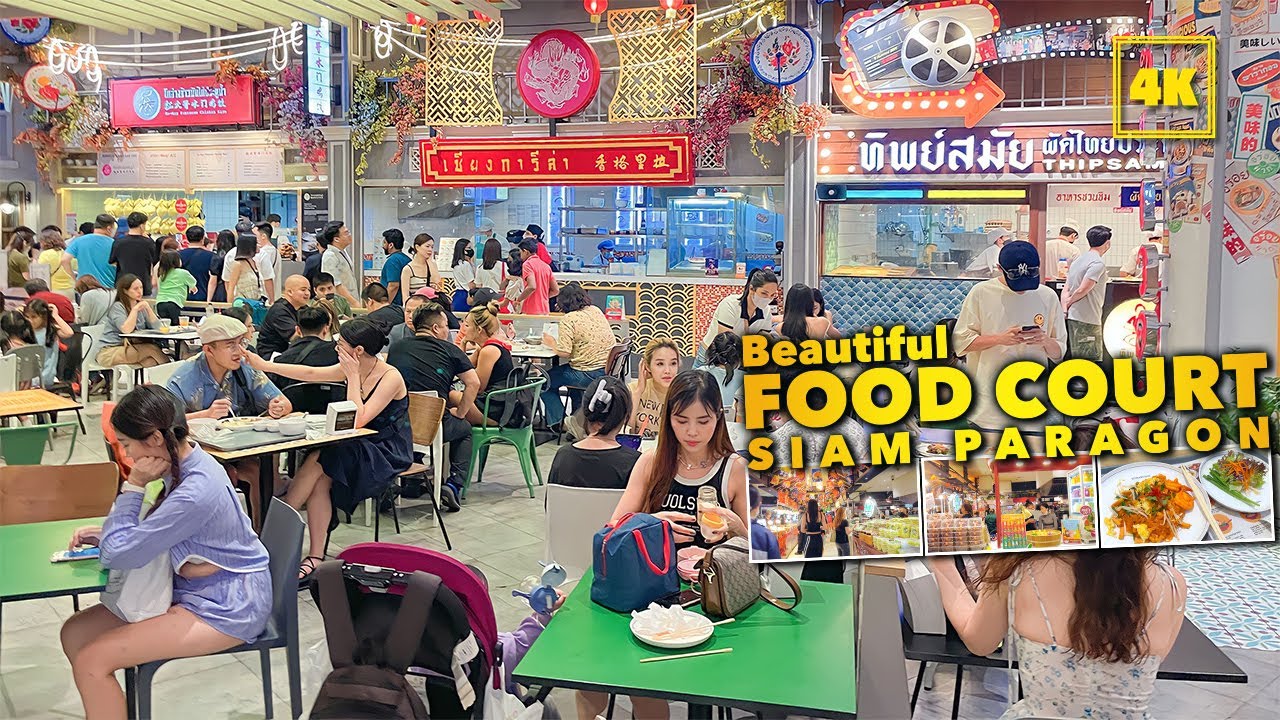 SIAM PARAGON / Yummy and beautiful Food Court! – バンコク★ライフ